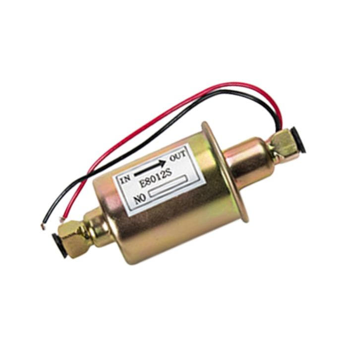 E8012S Universal Fuel Pump Electric 12V 5-9 PSI 30 GPH 5/16 inch Gasoline and Diesel Fuel ...