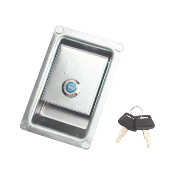 Door Side Lock With 2 Keys Hitachi Excavators
