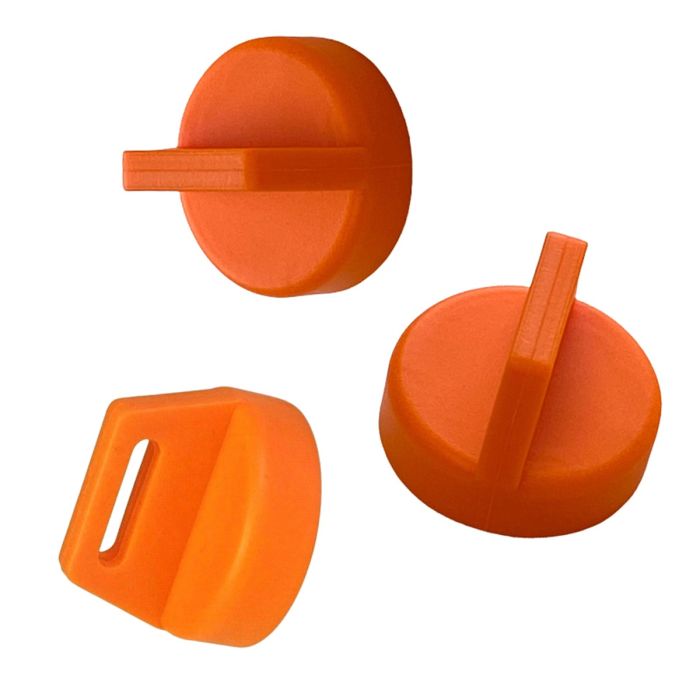 Orange Ignition Switch Key Cover 5433534 Polaris Yamaha