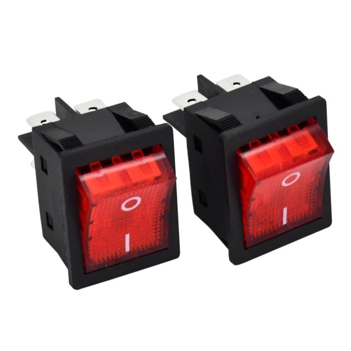 2Pcs 4 Pins 30A 125V/250V Pushbutton Switch JD03-A1 Inverter Welding ...