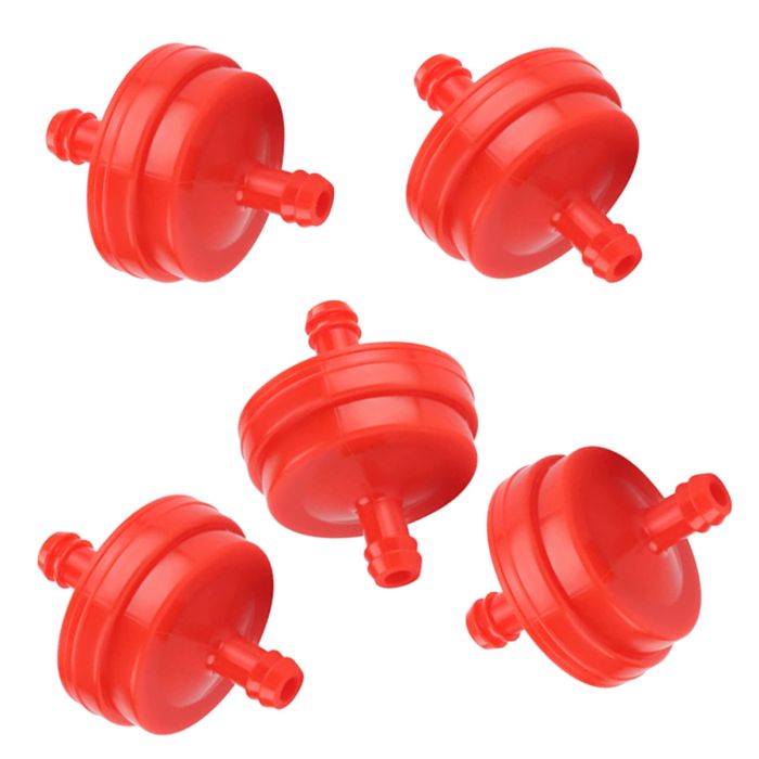 Motorcycle Fuel Filter 2 Pack Inline Gas Fuel Filter 15 Micron - 5/16 ...