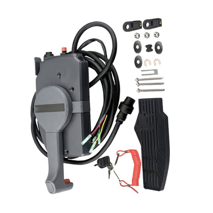 Remote Control Box Assy 10 Pins Pull To Open 703-48272-12 Yamaha