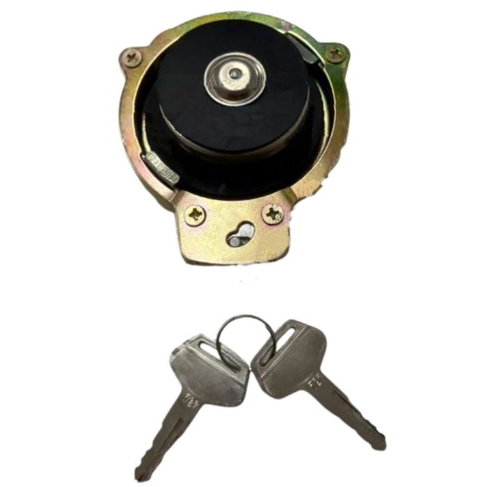 Hydraulic Oil Fuel Tank Cap with Keys Komatsu