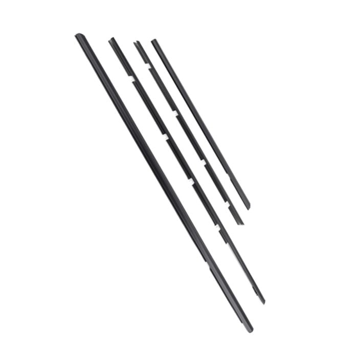 4 PCS Weatherstrip Window Moulding Trim Seal Belt 72450-TR0-A01 Honda