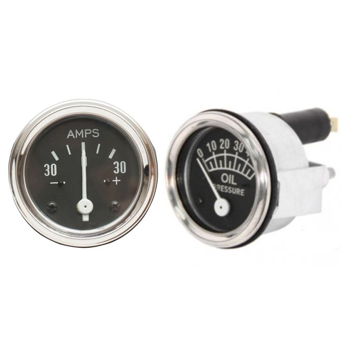 Oil Pressure Ammeter Gauge Set A0NN10670A Ford New Holland