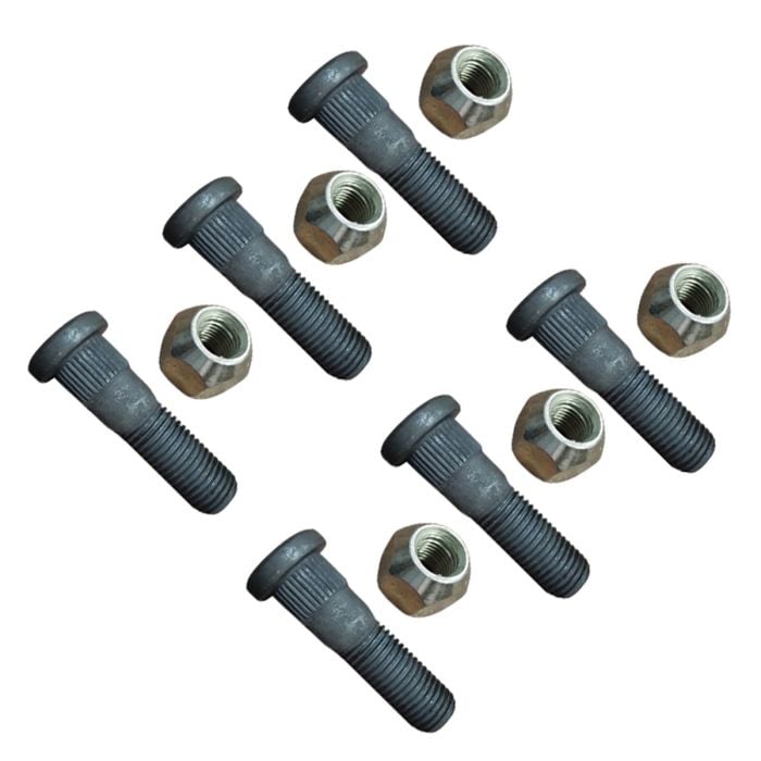 6Pcs Wheel Stud Bolt and Nut Set 90114-12012-71 Toyota