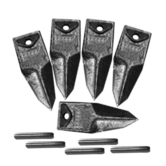 Single Tiger Bucket Teeth 156LPN Long Pins X156T Hensley