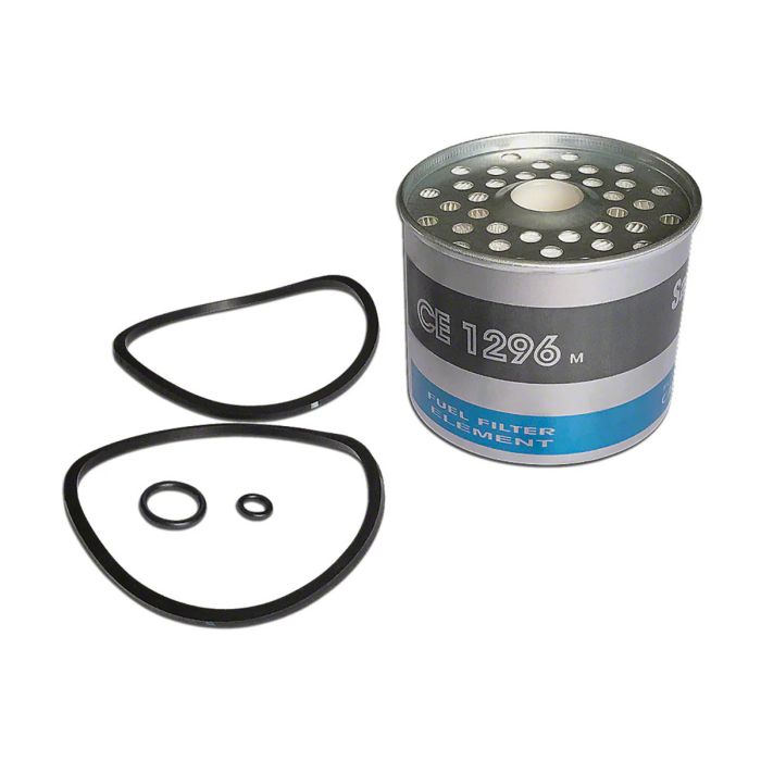 Fuel Filter with Gaskets D8NN9N074AA Ford Case Massey Ferguson David Brown