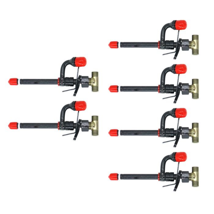 6 Pcs Pencil Fuel Injector RE38087 John Deere