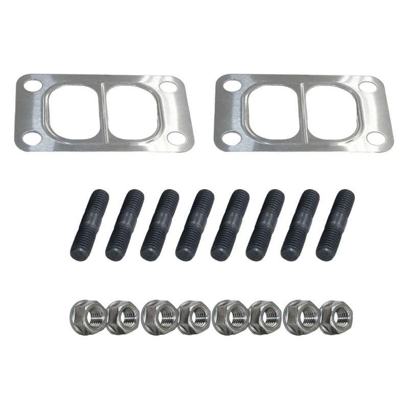 Turbo Mounting Studs Nuts With Gasket 3818823 3818824 3901356 Cummins