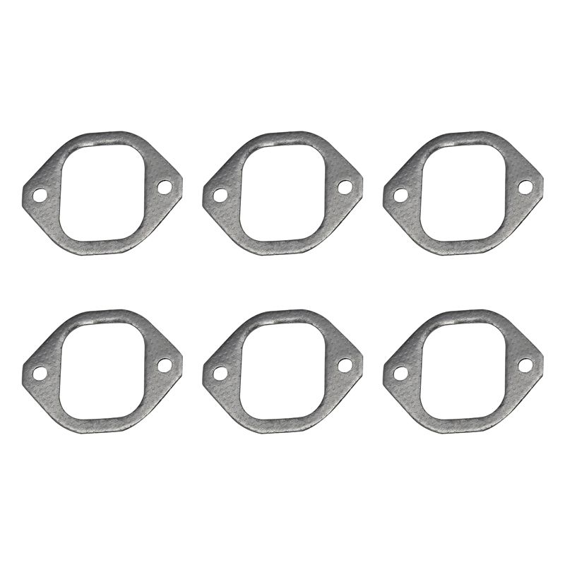 6 PCS Exhaust Manifold Gasket 1299452 Caterpillar