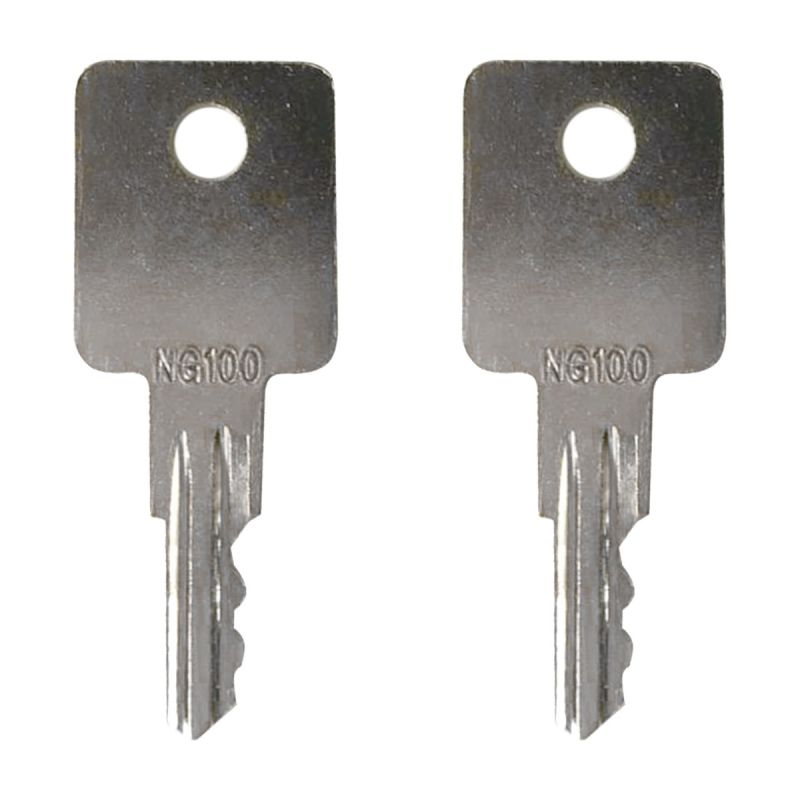 2Pcs Heavy Equipment Construction Ignition Key NG100 EZGO Advance Bart ...