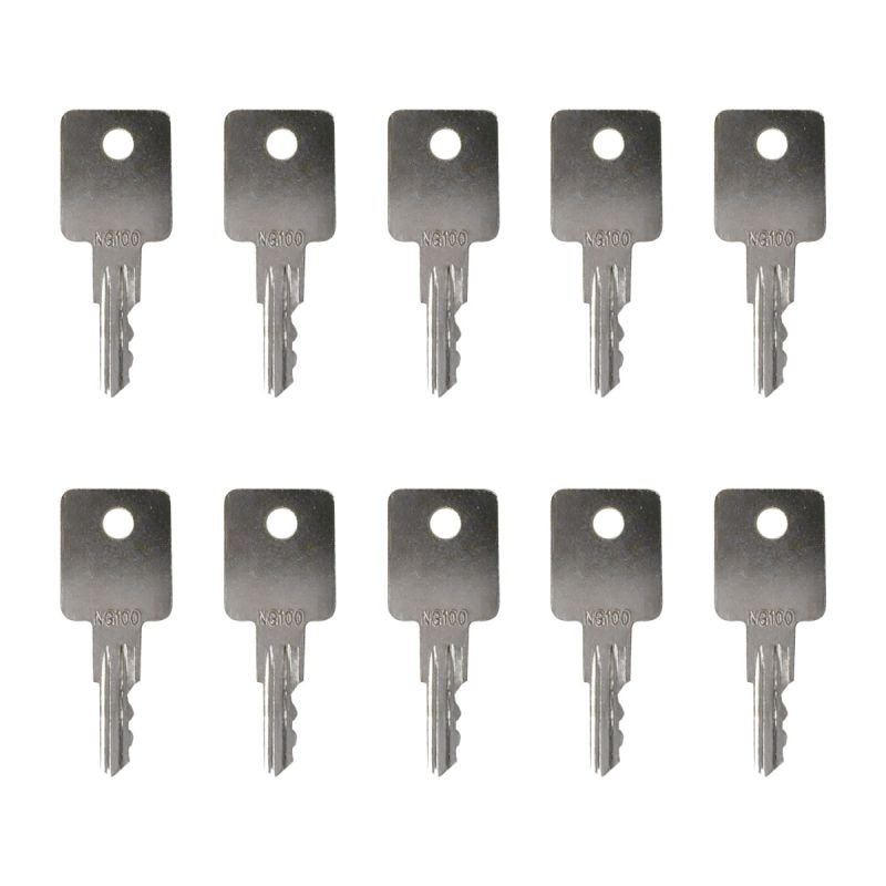 10pcs Car Key NG100 Advance Telex Vermeer Telehandler Bart Mill ...