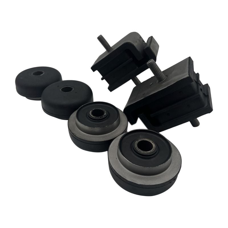 Engine Mounting Rubber Cushion Feet Bumper Kit Hitachi