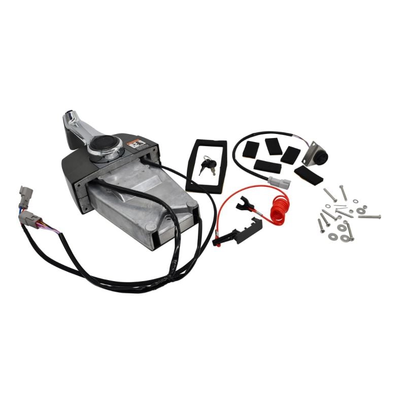 Boat Throttle Control Single Lever Binnacle Side Mount Outboard Remote ...