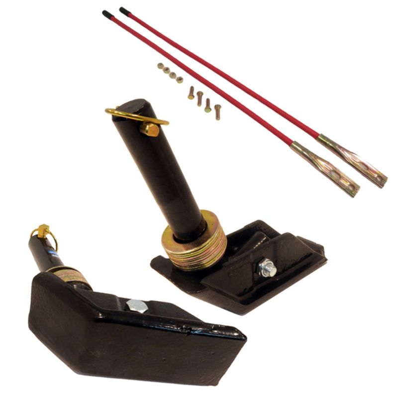 Snow Plow Shoe Assemblies and Blade Guide Set 1303005 Western Meyer ...