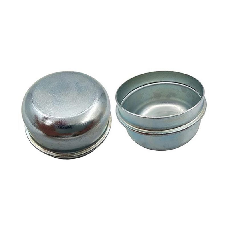 2Pcs 1.98 Inch Bearing Grease Cover Dust Cap Trailer Axle Hub with Plug ...