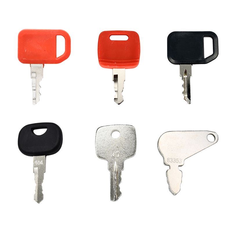 6 x Ignition Keys Set AT194969 John Deere