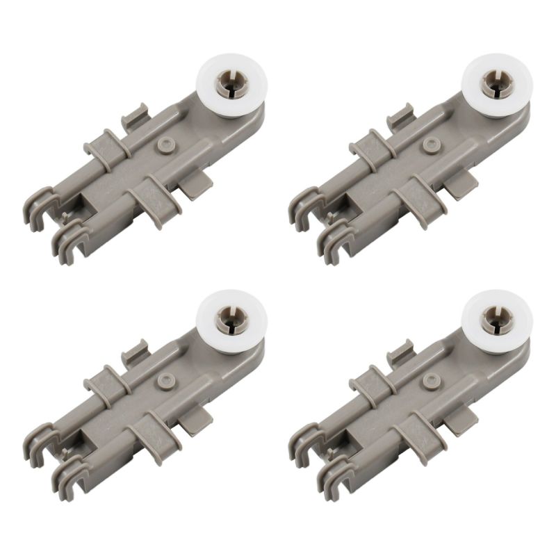 4 PCS Dishwasher Upper Rack Wheel 8268743 Whirlpool Kenmore KitchenAid ...