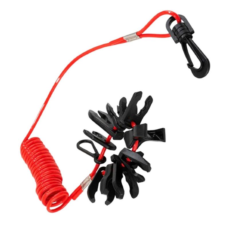 Universal Safety Kill Stop Switch with Keys & Lanyard Johnson Evinrude ...