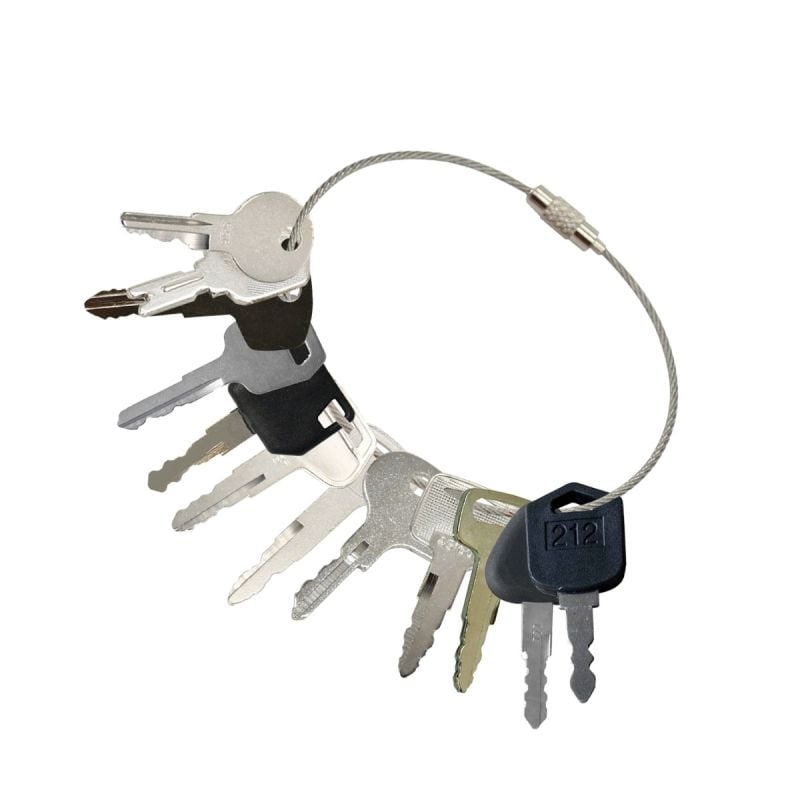 Forklift Ignition Keys 12pcs D554212 Doosan Volvo Komatsu New Holland ...