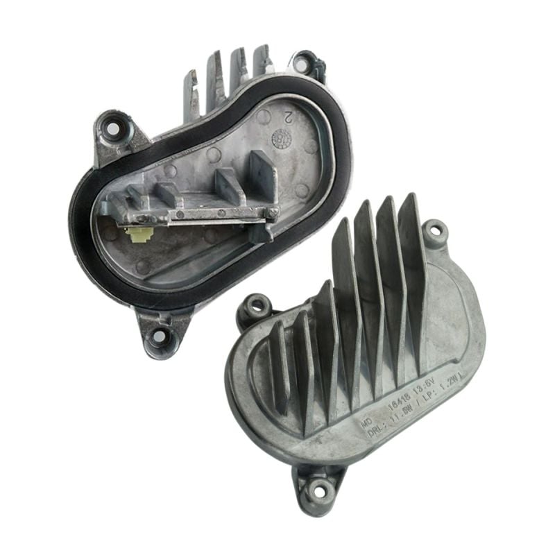 Left & Right LED Headlights Daytime Running Lights Module 63117493227 BMW