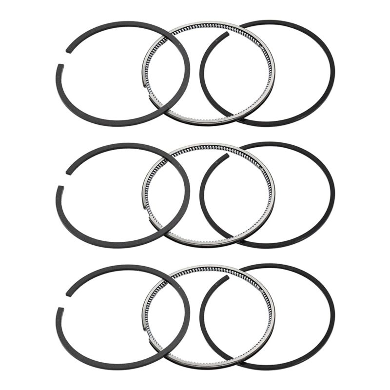 3 Sets Piston Rings STD 87mm 17331-21050 Kubota Bobcat Case IH Scat Trak