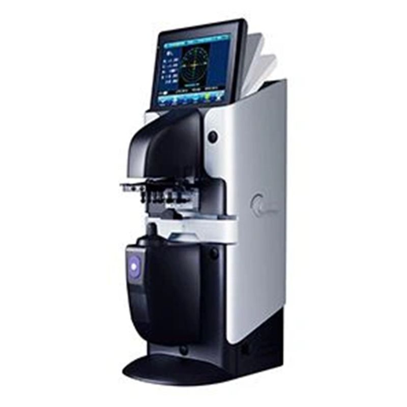 Touch Screen Optical Digital Auto Lensmeter Lensometer PD UV Print 5.6 ...