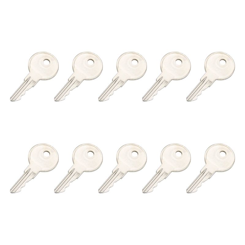 10X Universal Replacement Keys with Key Chain 751CH Multiple Locks