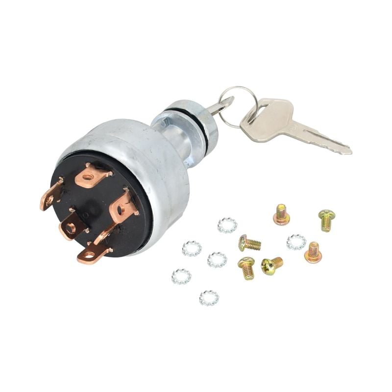 Ignition Switch 2 Keys 08086-10000 John Deere Yanmar Komatsu