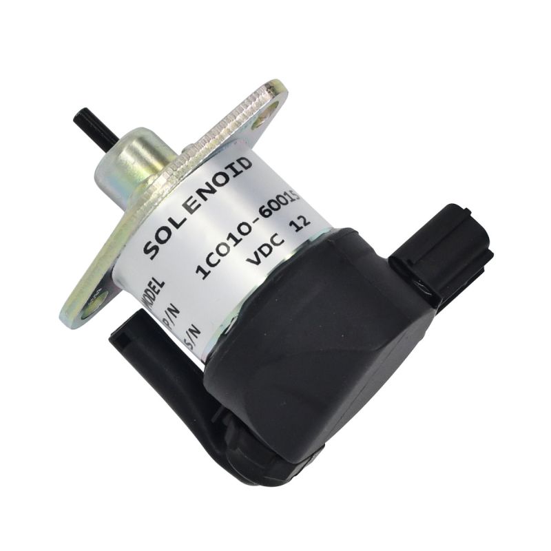 12V Fuel Shutoff Solenoid Valve 1C010-60015 Kubota